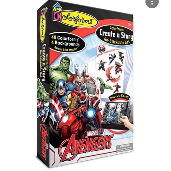Colorforms | Toys | Colorforms Avengers Activity Set | Poshmark
